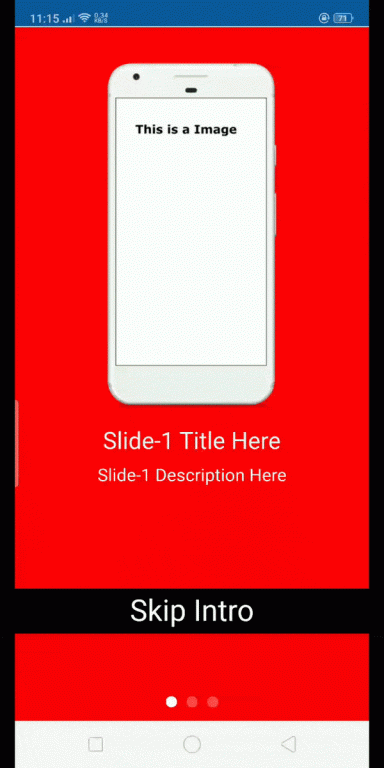 App Intro Slider Layout - Siberian CMS, features and modules ...