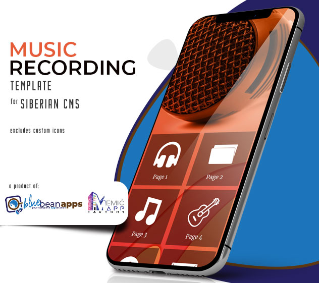 Music Recording Template - Siberian CMS, features and modules ...