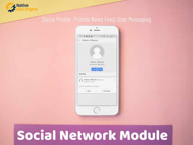 Social network – Add social profile, friends news feed, user messaging ...