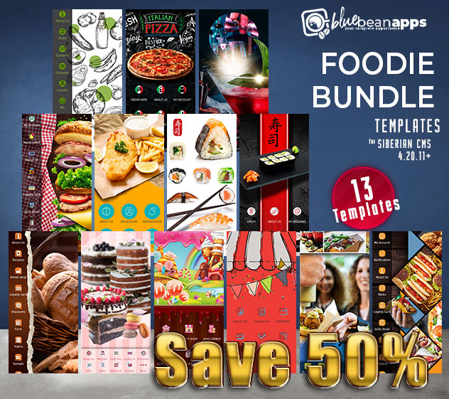 Foodie Bundle - Siberian CMS, features and modules marketplace for app ... Foodie Bundle - Siberian CMS, features and modules marketplace for app ...