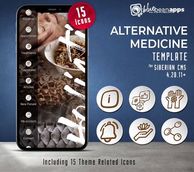 Alternative Medicine Template with icons - Siberian CMS, features and ... Alternative Medicine Template with icons - Siberian CMS, features and ...
