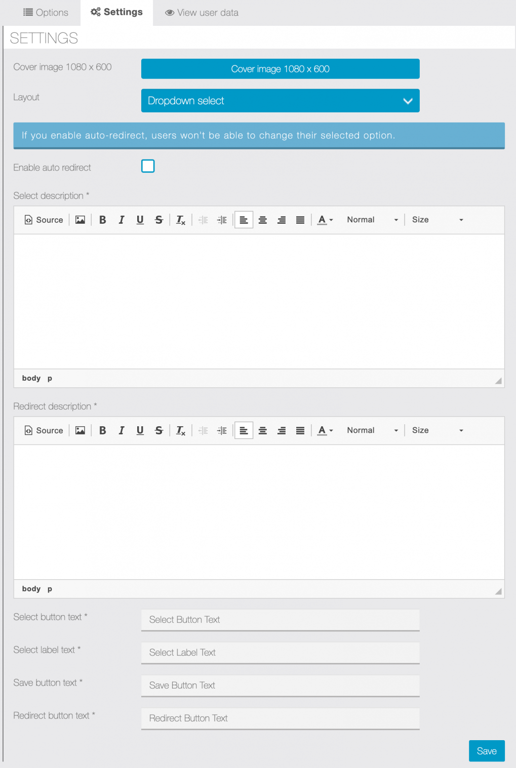 Custom Redirect - Siberian CMS, features and modules marketplace for app creation