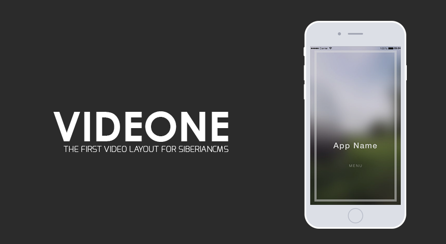 Videone Layout Siberian Cms Features And Modules Marketplace For App Creation