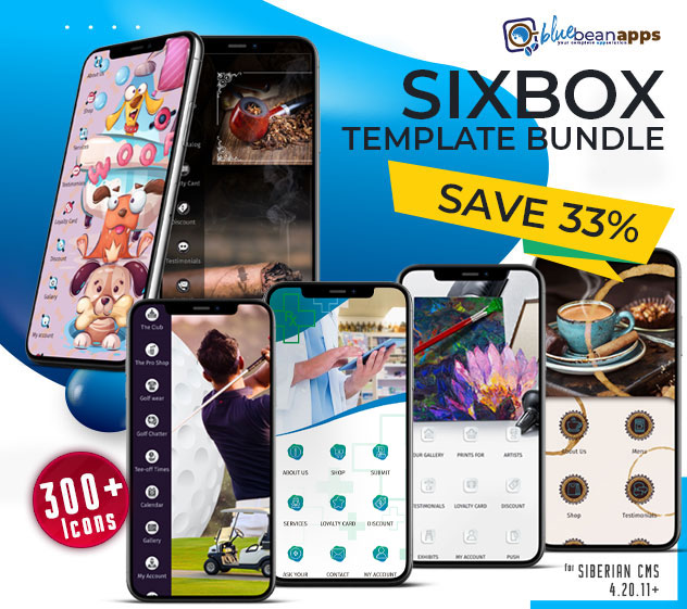 SIXBOX Template Bundle - Siberian CMS, features and modules marketplace ... SIXBOX Template Bundle - Siberian CMS, features and modules marketplace ...